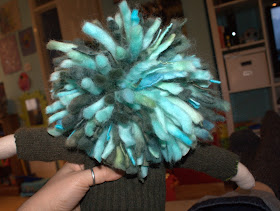 Taming the Goblin: Waldorf Doll: Boy hair tutorial