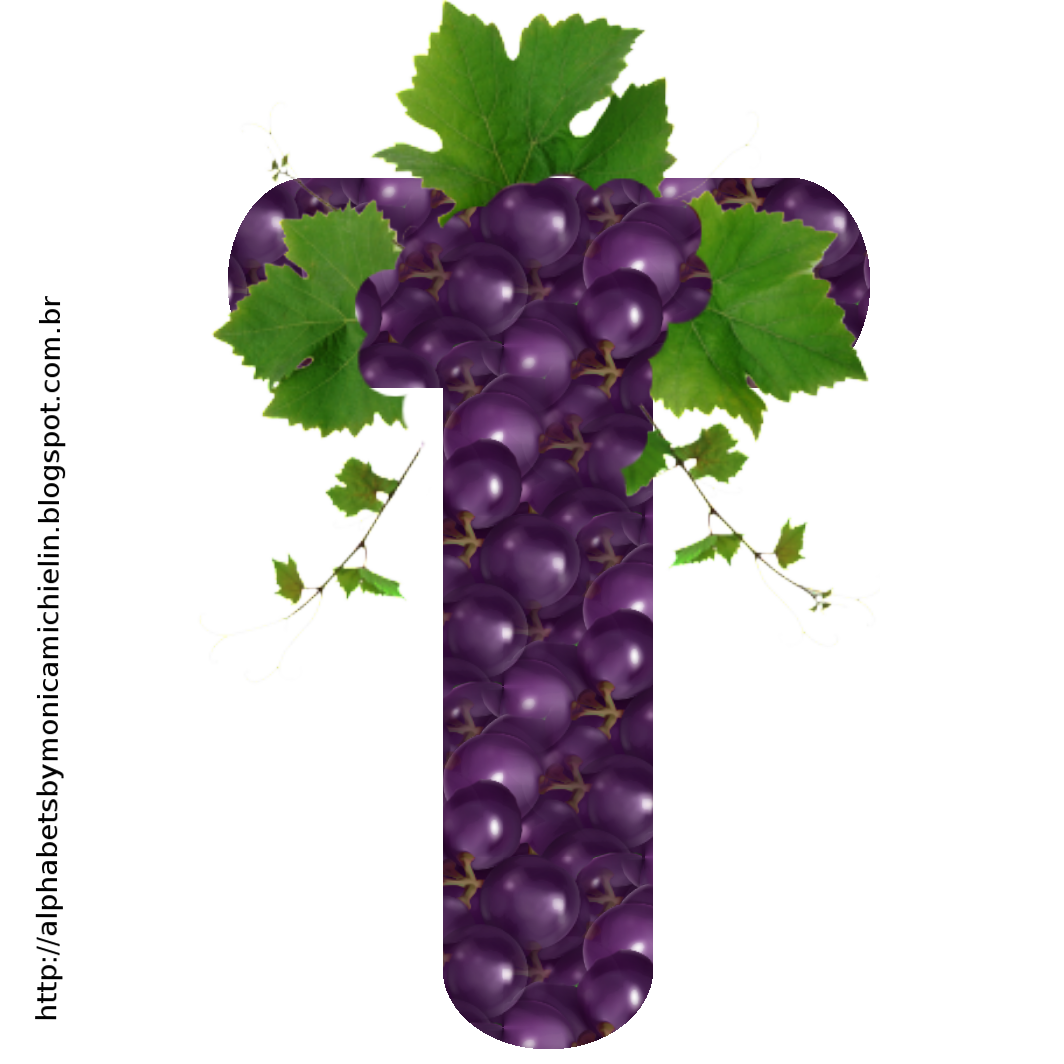 M. Michielin Alphabets: GRAPE FRUIT ALPHABET, UVA ALFABETO E BENEFICIOS ...