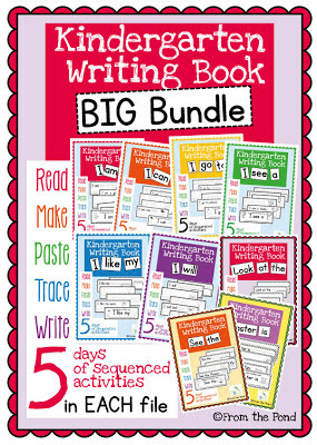 Kindergarten Writing Books | From the Pond