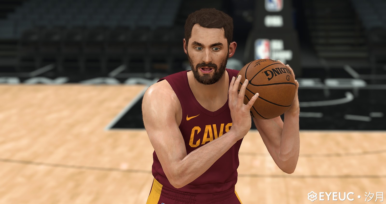 Kevin Love Cyberface and Body Model bi Xiyue [FOR 2K21]