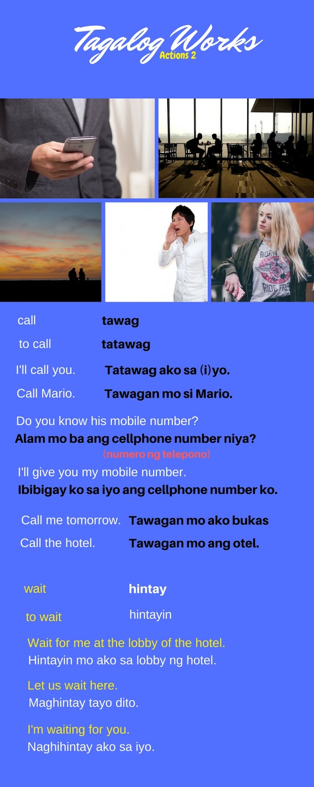 Question and answer in Tagalog