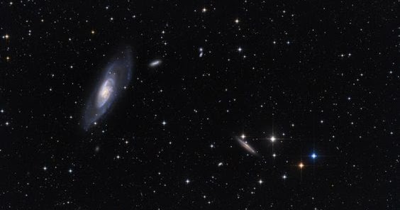 A View Toward M106