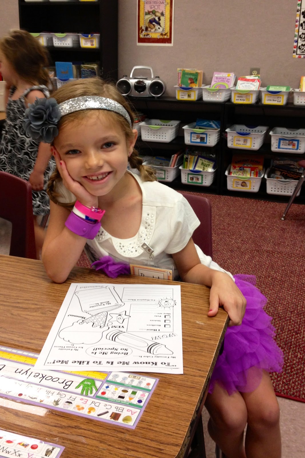 The Bates Family: We Have a Second Grader!