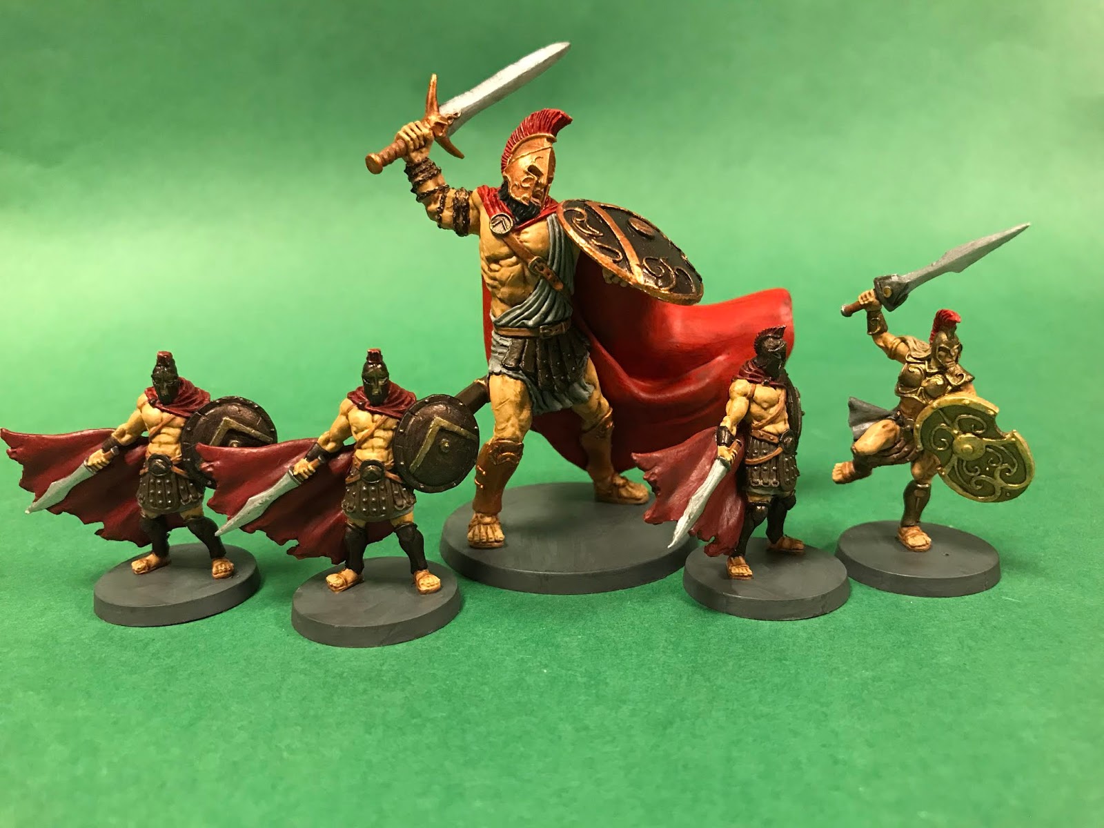 The Miniatures Man: Mythic Battles: Pantheon – Ares, Achilles and Spartans