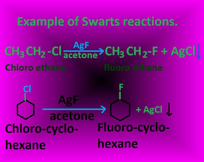 What is Swarts reaction and Why NaF is not used in Swarts reaction ...