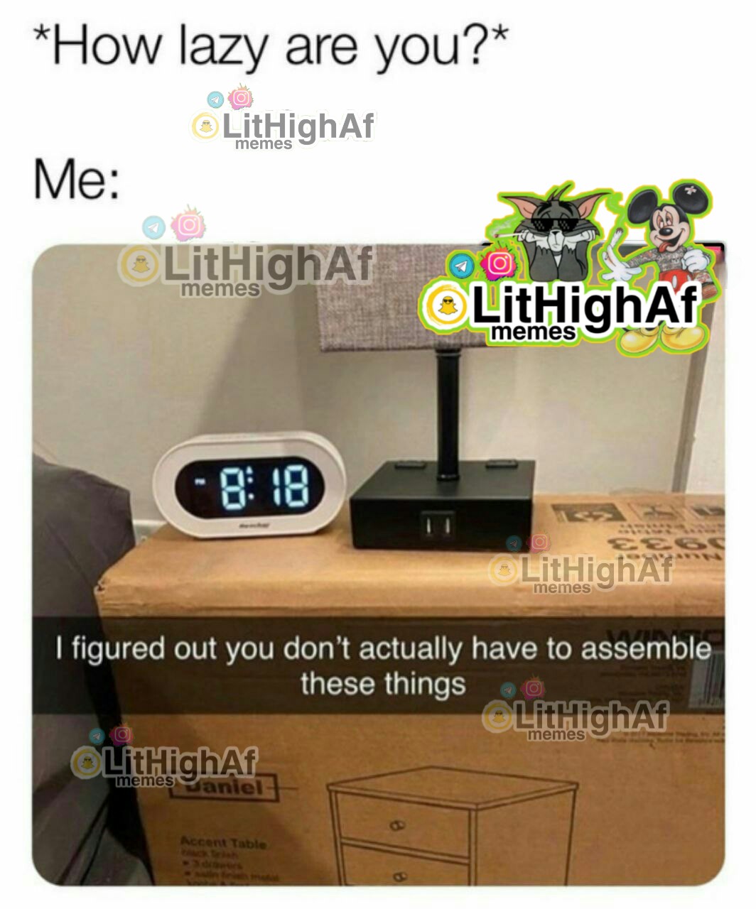 Lit High Af: Memes