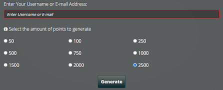 instaGC Points Generator