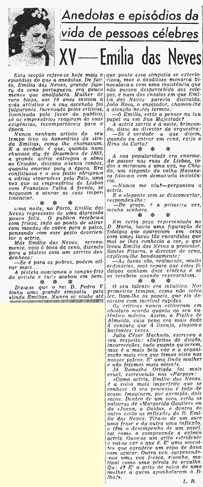 FABULÁSTICAS,: EMÍLIA DAS NEVES