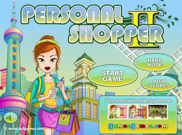 Girls Games Dressup: Personal Shopper 2
