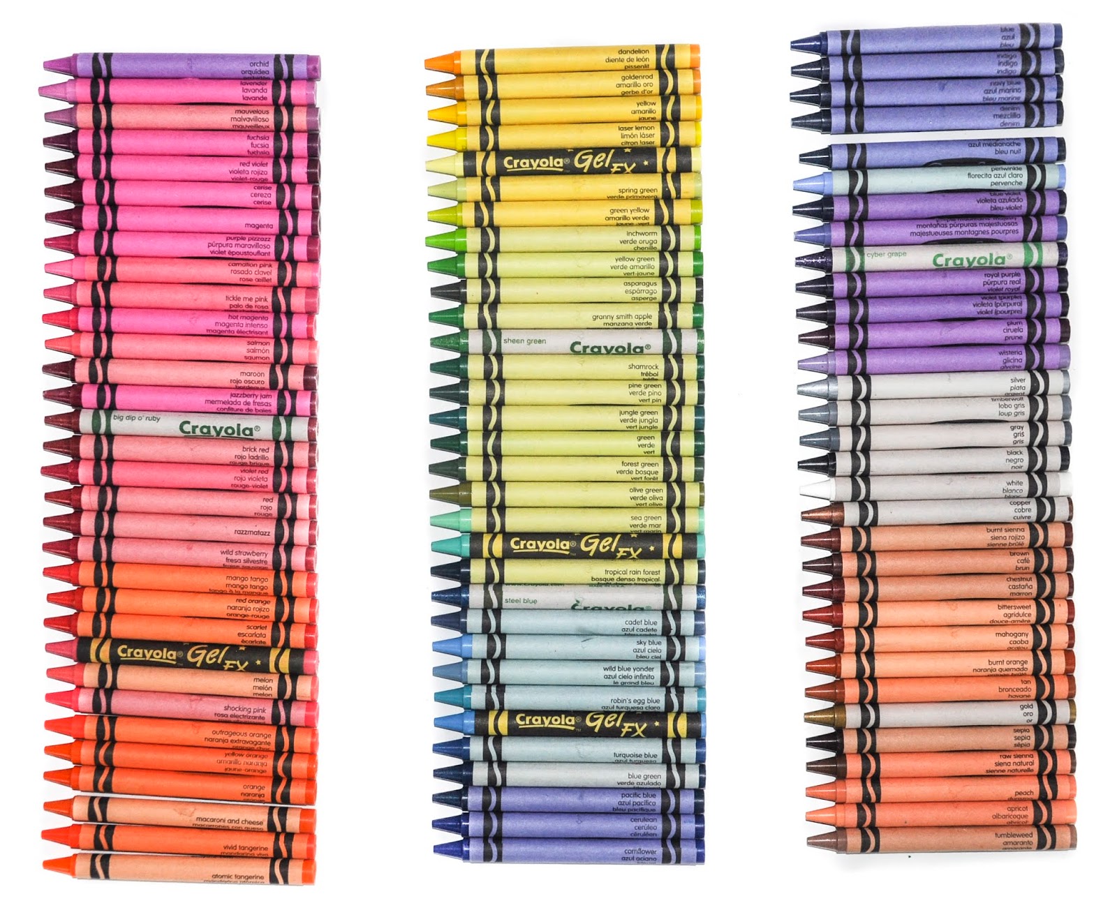 96 Count Crayola Crayons Jenny s Crayon Collection
