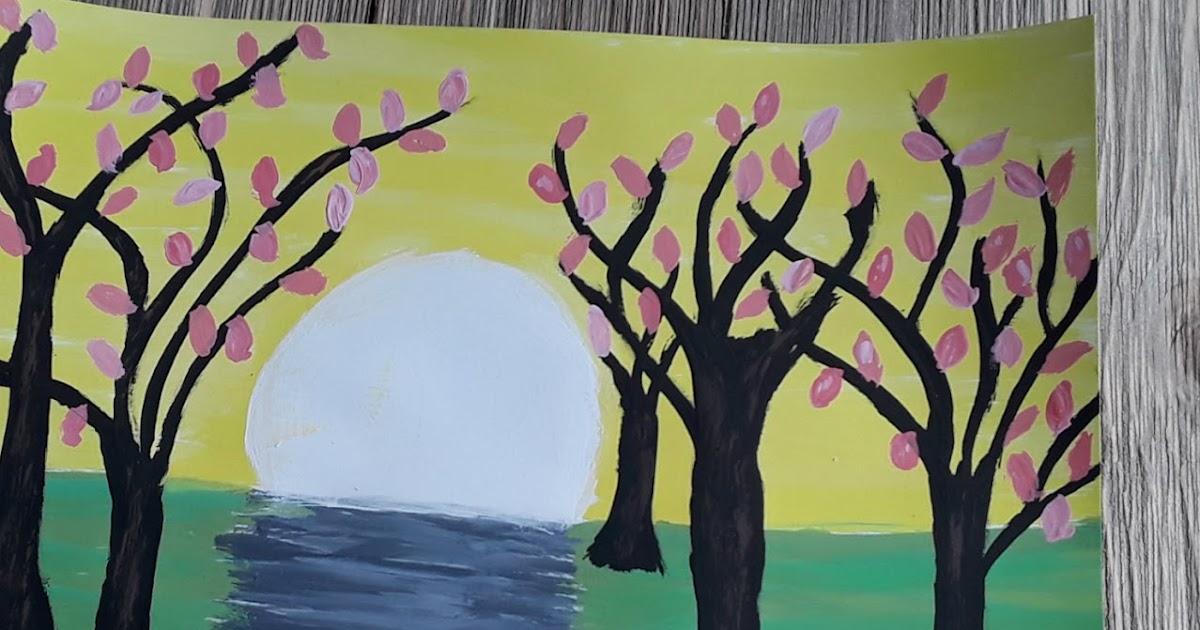 The Colbert Clan: 3rd Grade Art A Spring Path