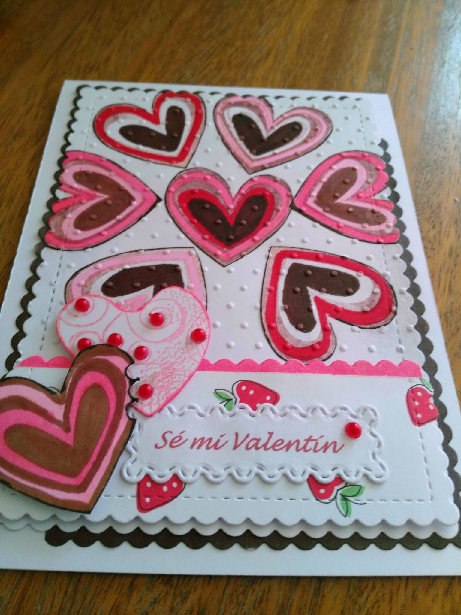 Mi Scrap: sé mi Valentín card