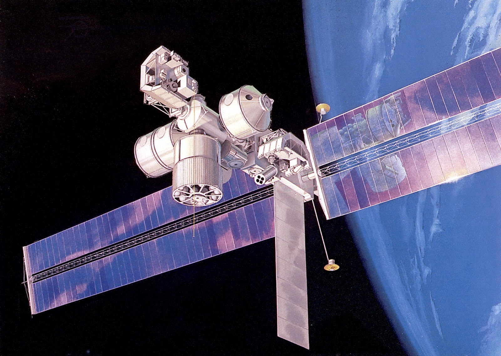 Freedom Space Station 1986