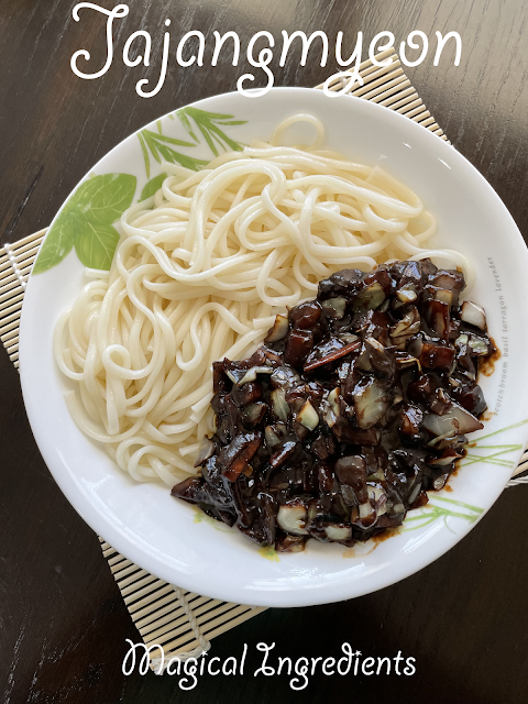 Jajangmyeon Vegan Version - Magical Ingredients