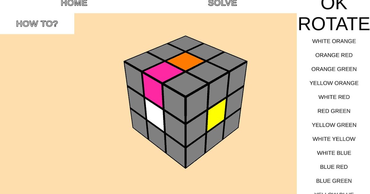 COLOR CUBE SOLVER, my new app - COLOR CUBE SOLVER, mi nueva app