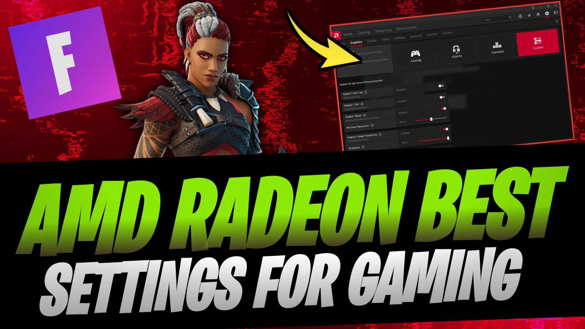Best Amd Radeon Settings For Gaming 2021 at Gary Roof blog