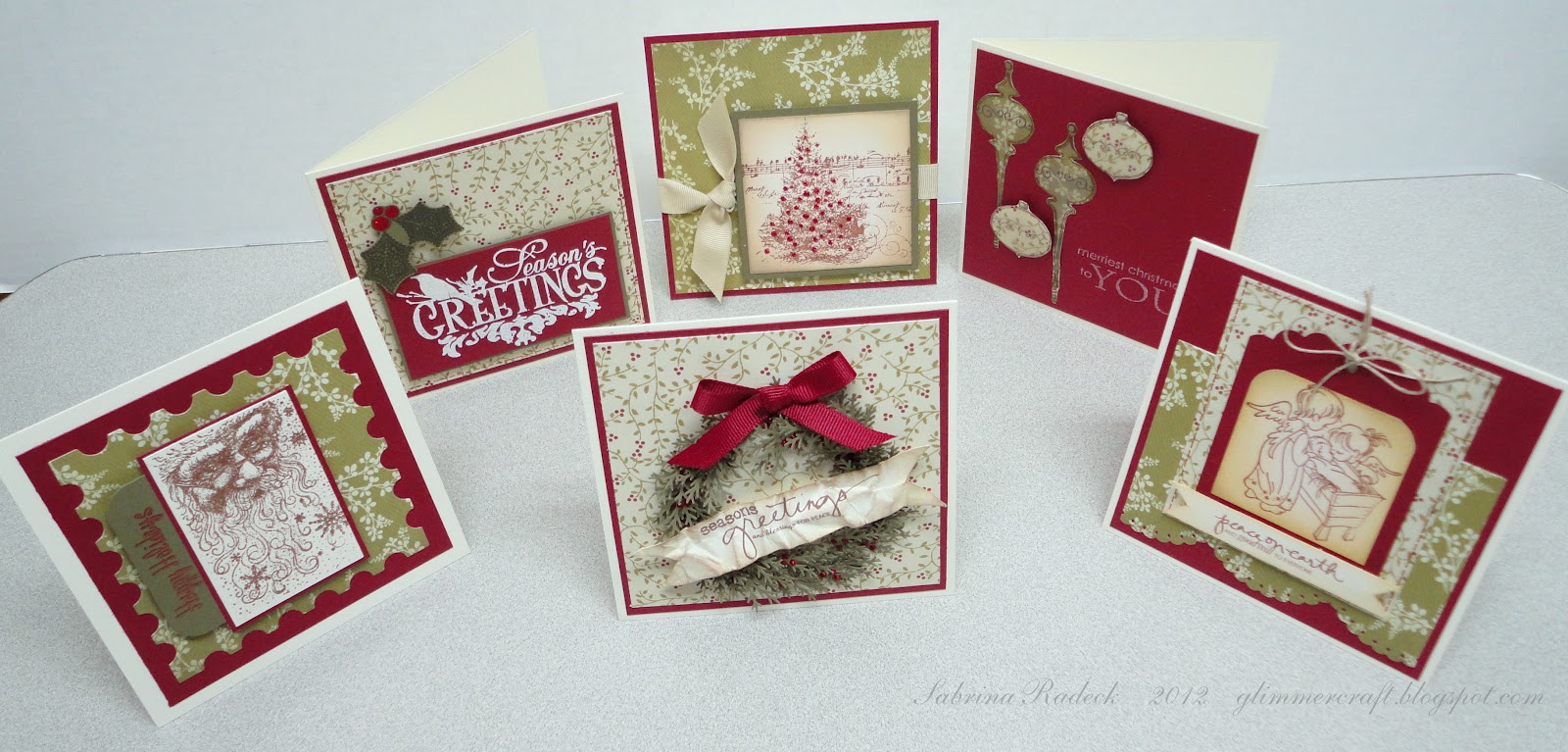 Country Charm Christmas Squares - Scrapbook Parade Class | Aspiring to ...
