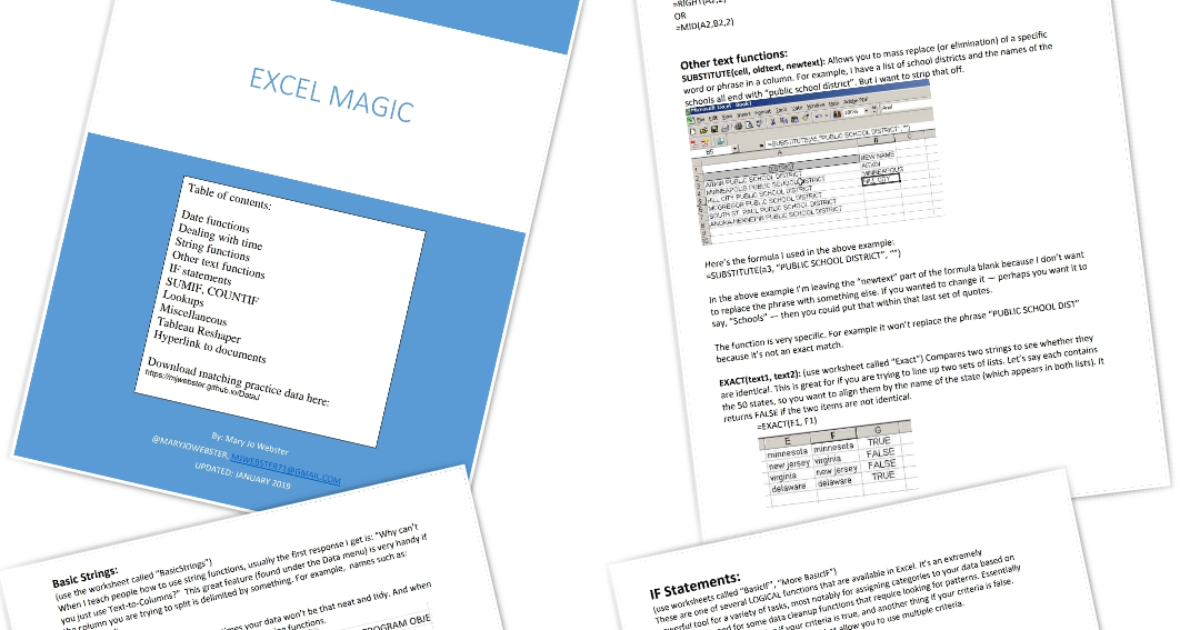 [Free ebook]EXCEL MAGIC - KING OF EXCEL