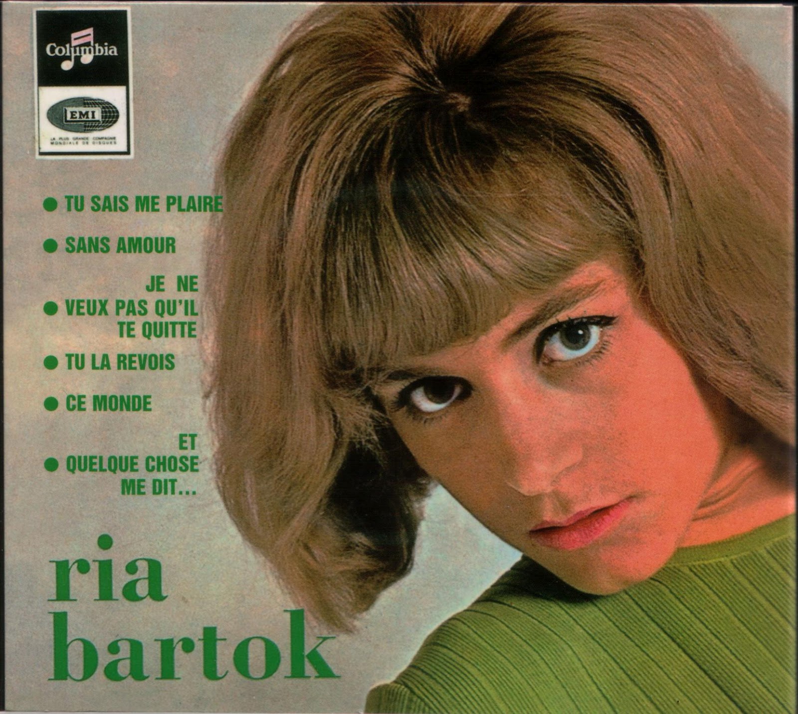 Ria Bartok - French 60's EP Collection - Download rock music free