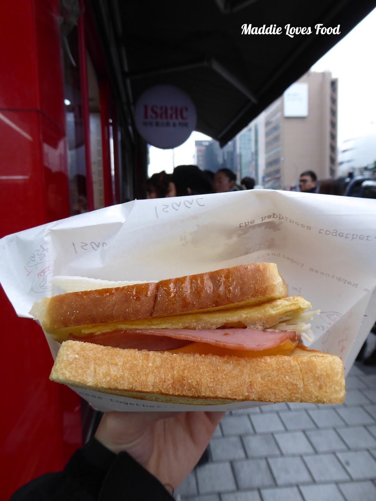 Isaac Toast: a South Korean sandwich specialty - Maddie Loves Food