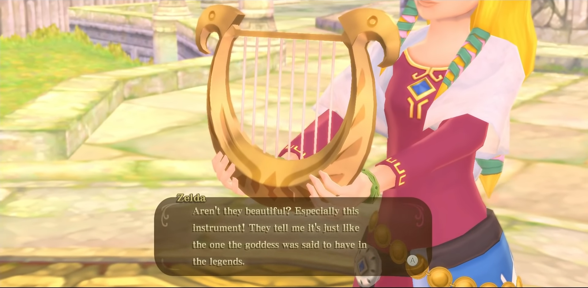 Goddess's Harp, o instrumento divino de Skyward Sword - Nintendo Blast