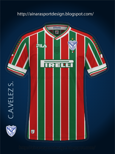 Ainara Kit Design: Vélez Sarsfield (Argentina)