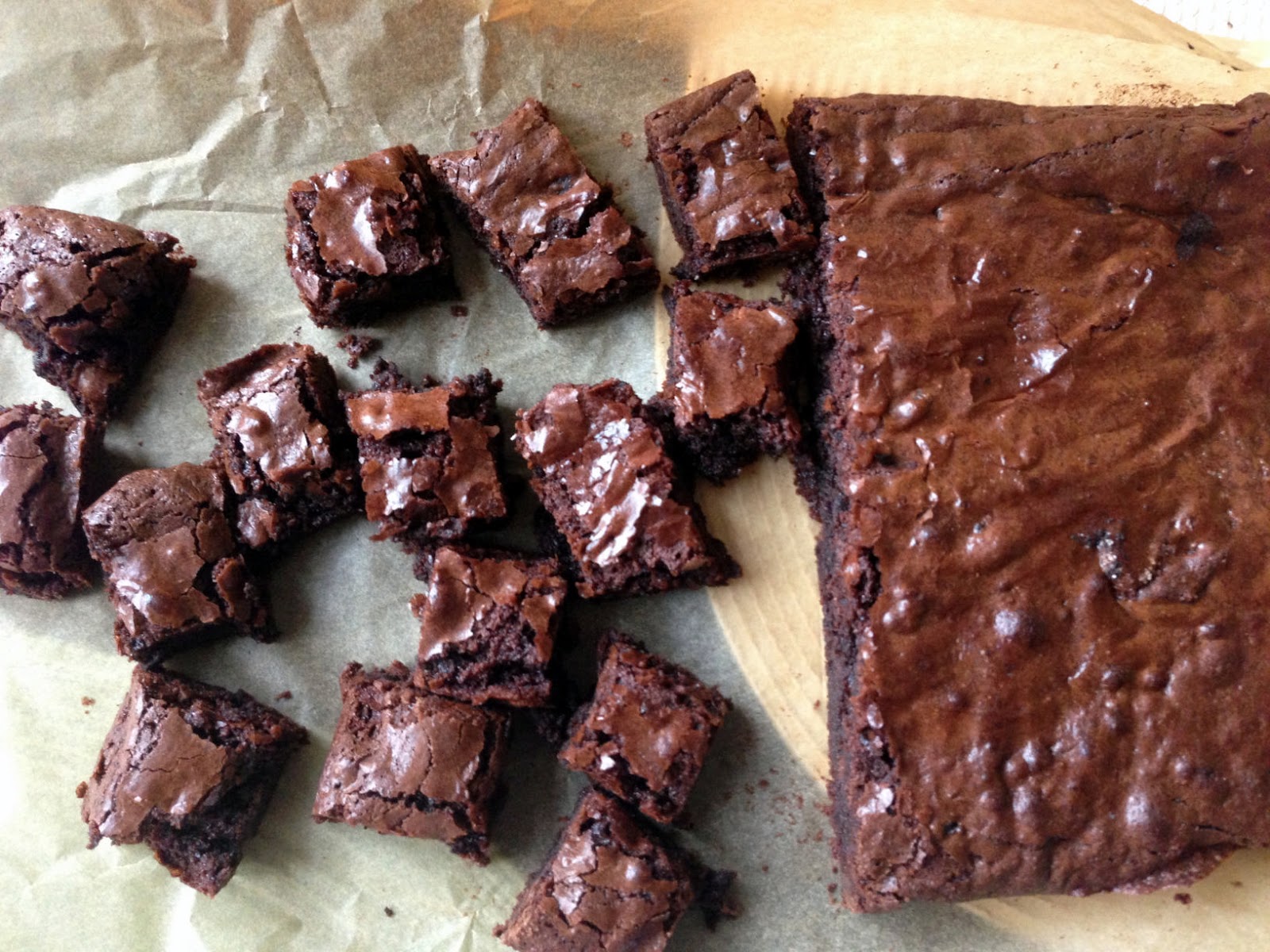 RECEPTAI : Brownie su oreo.
