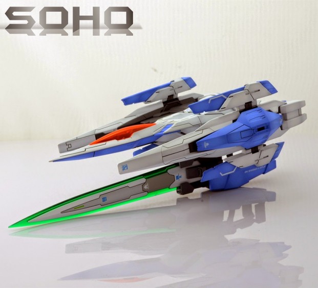 Custom Build: MG 1/100 Full Equipment Gundam 00 Seven Sword/G [XN-Raiser]