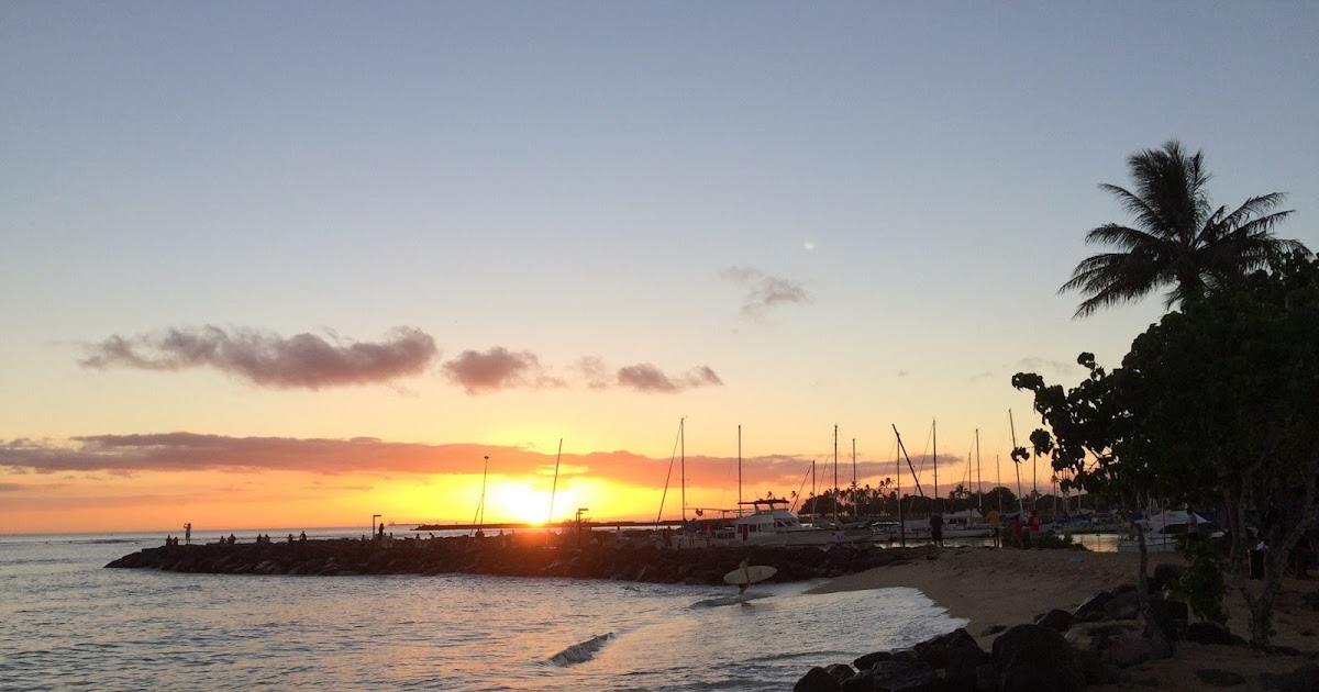 Just Drake's View : The September Sunset in Hawaii