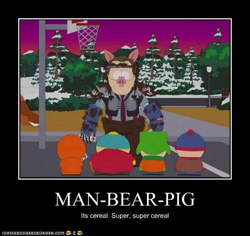 Man Bear Pig Meme