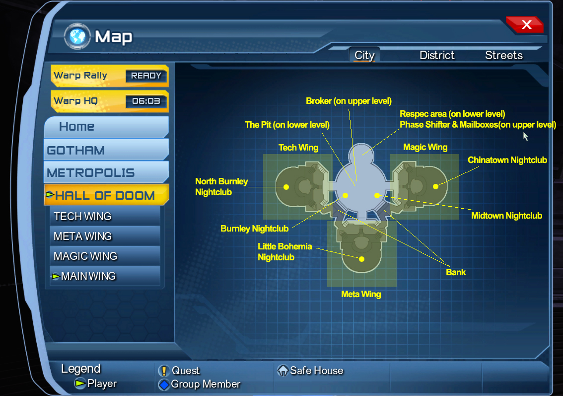 Dc Universe Online City Maps