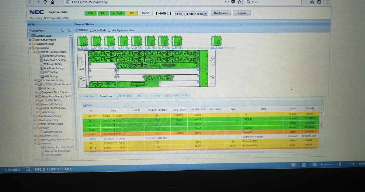 mahkotadjawa.com: Alarm Early Warning Ipaso 1000 / 400 /200 NEC