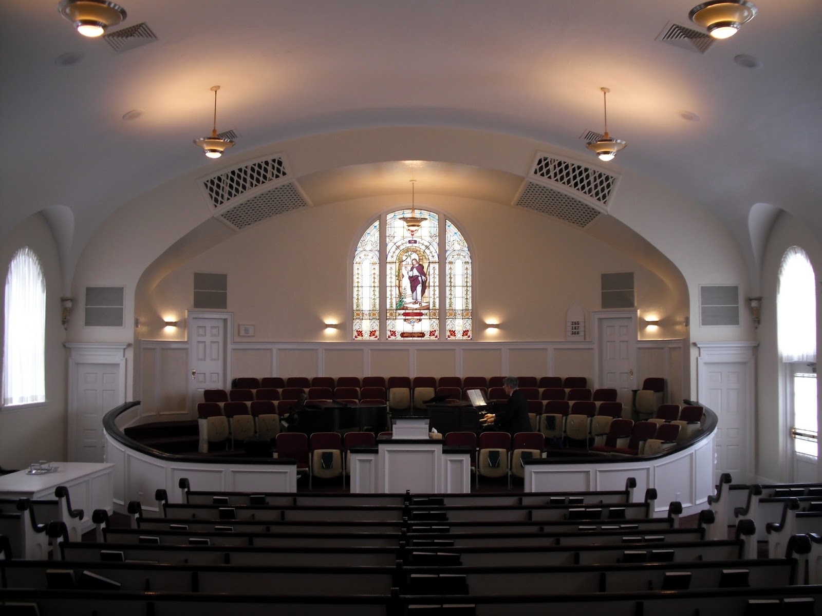 Historic LDS Architecture: Yale Ward: Interior