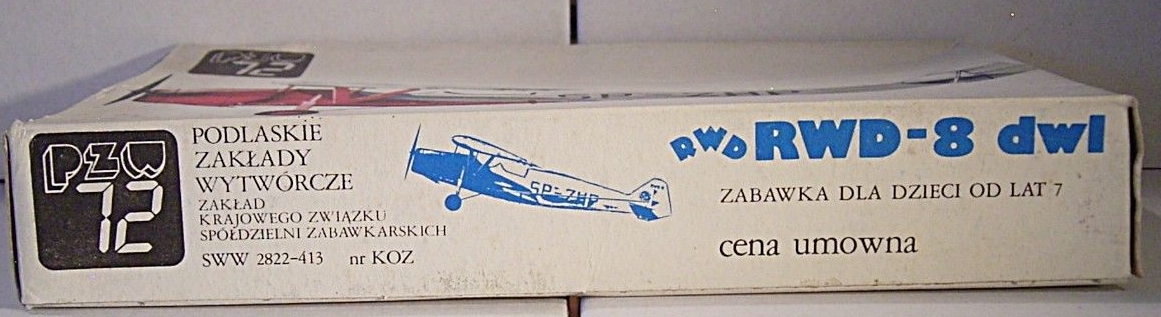 Bunte Schachteln - Box Art & Great Models: RWD-8 dwl
