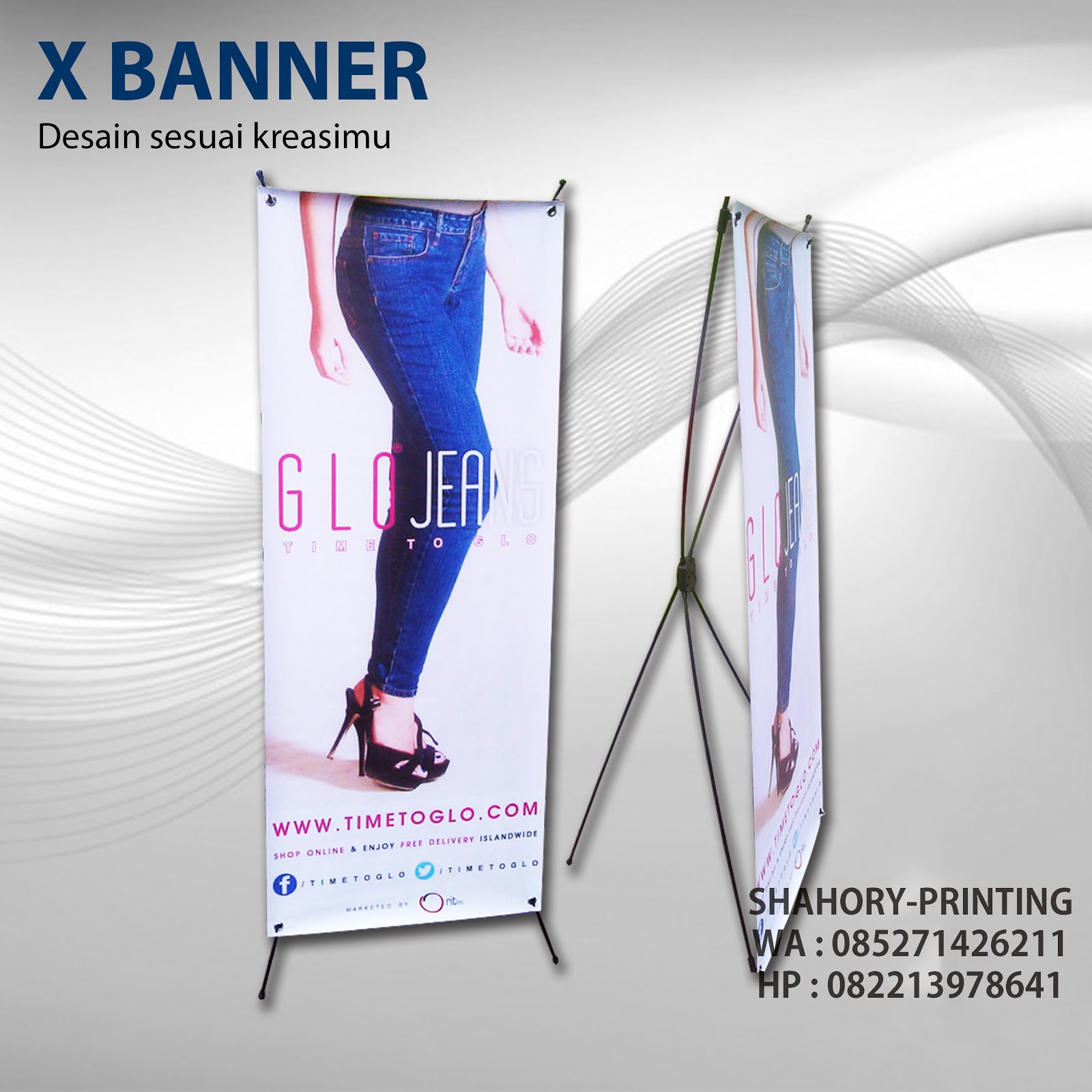 Tempat Cetak Standing Banner Murah - Jakarta Timur - Global Printing Expres