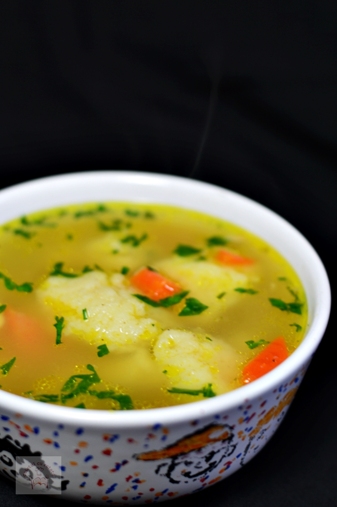 Supa de pui cu galuste - CAIETUL CU RETETE