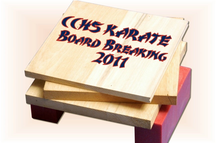 CCHS Karate: Tameshiwari 2011 (Board Breaking) at CCHS Karate