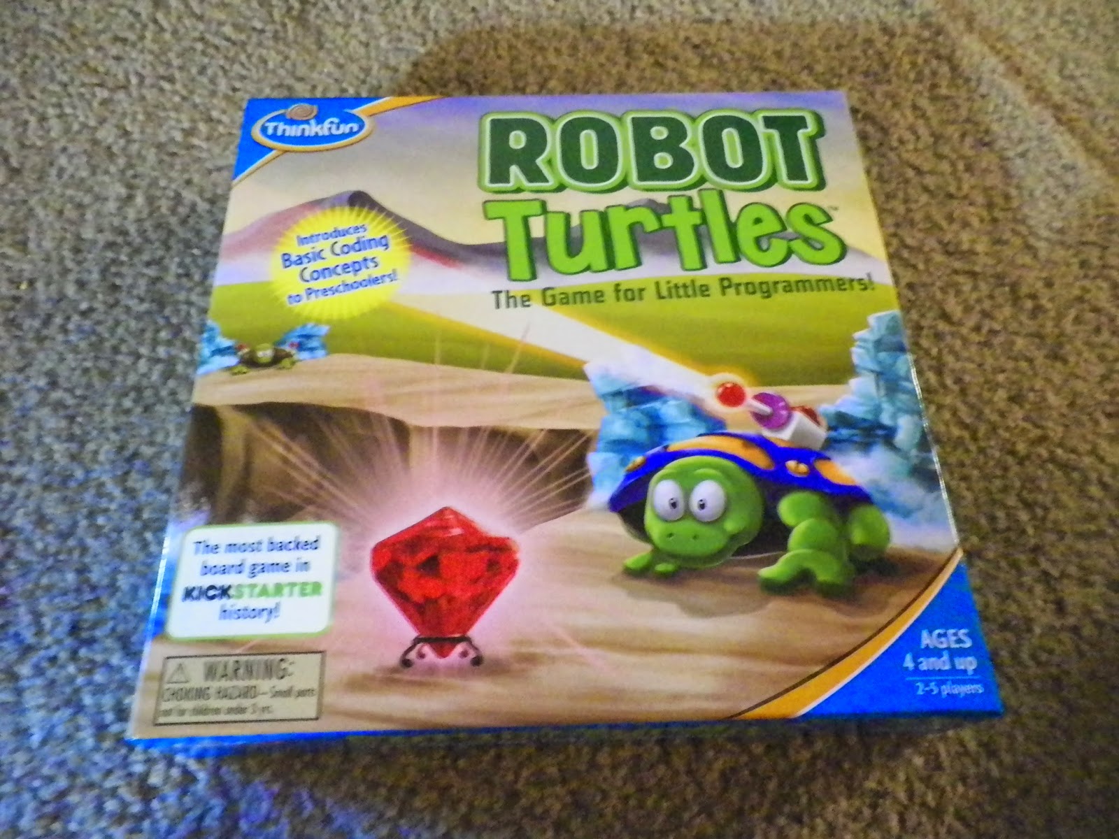 mygreatfinds: Robot Turtles Board Game Review