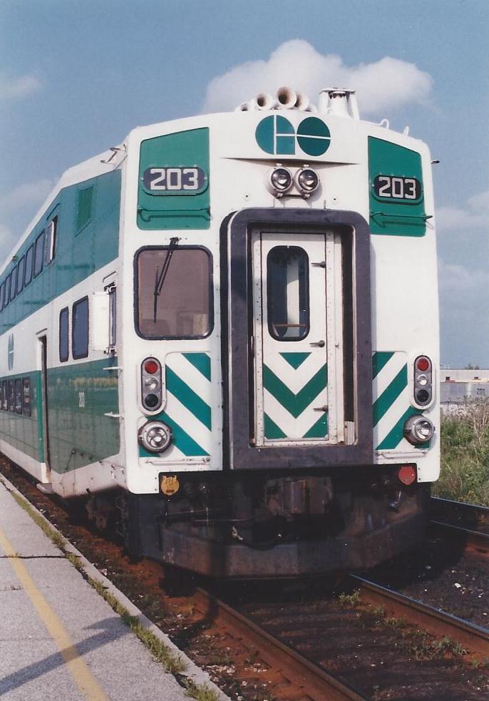 Extra Train Stuff, Etc.: Cab Ride on GO Train 166