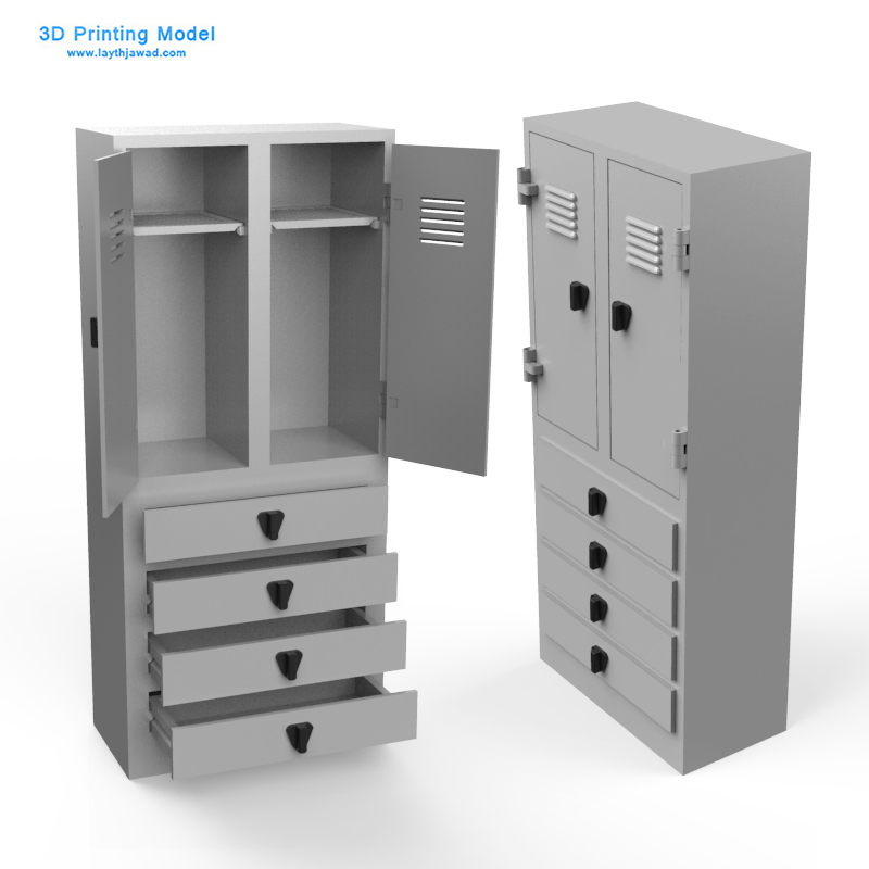 Locker 3D Printing Model | Layth Jawad