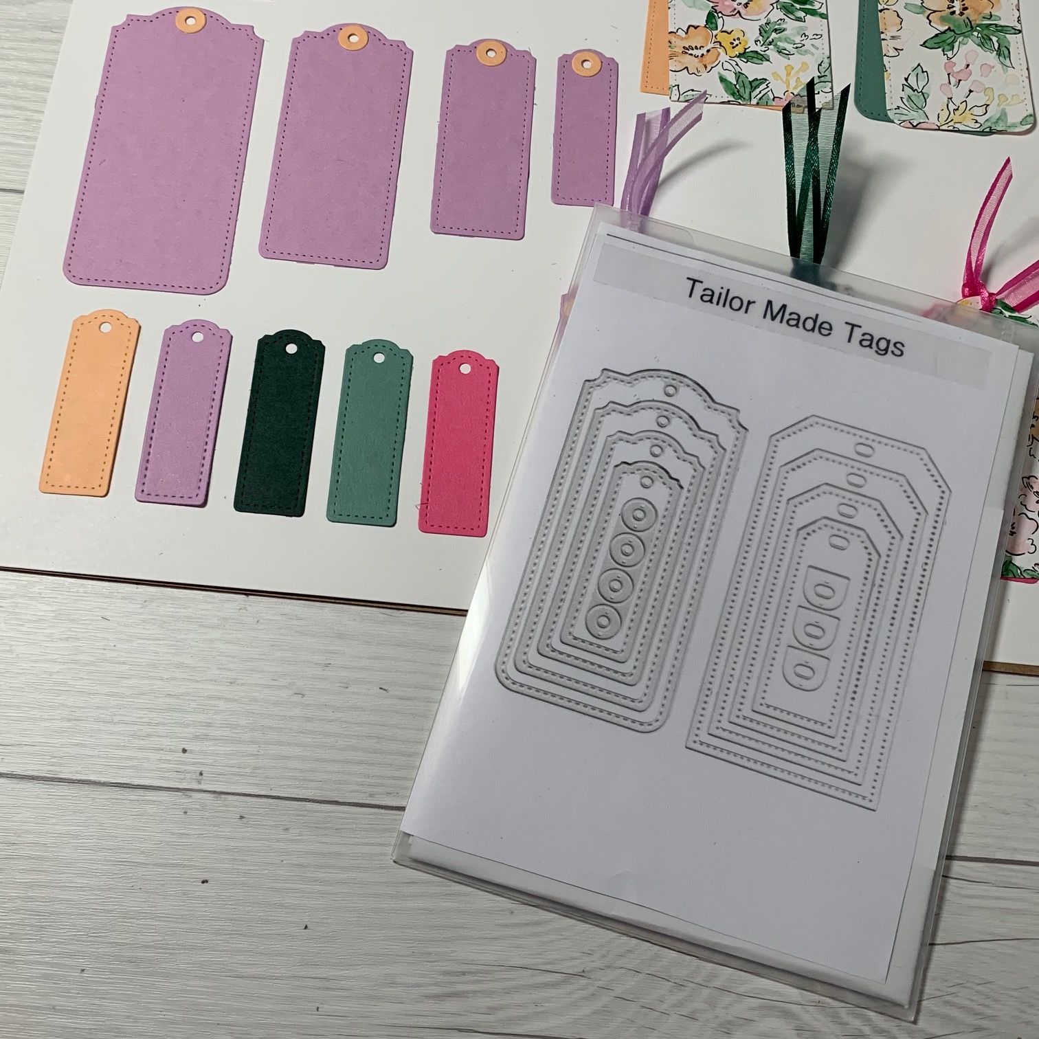 Sneak Peek of the Tailor Made Tags Dies from the Stampin' Up! Annual ...