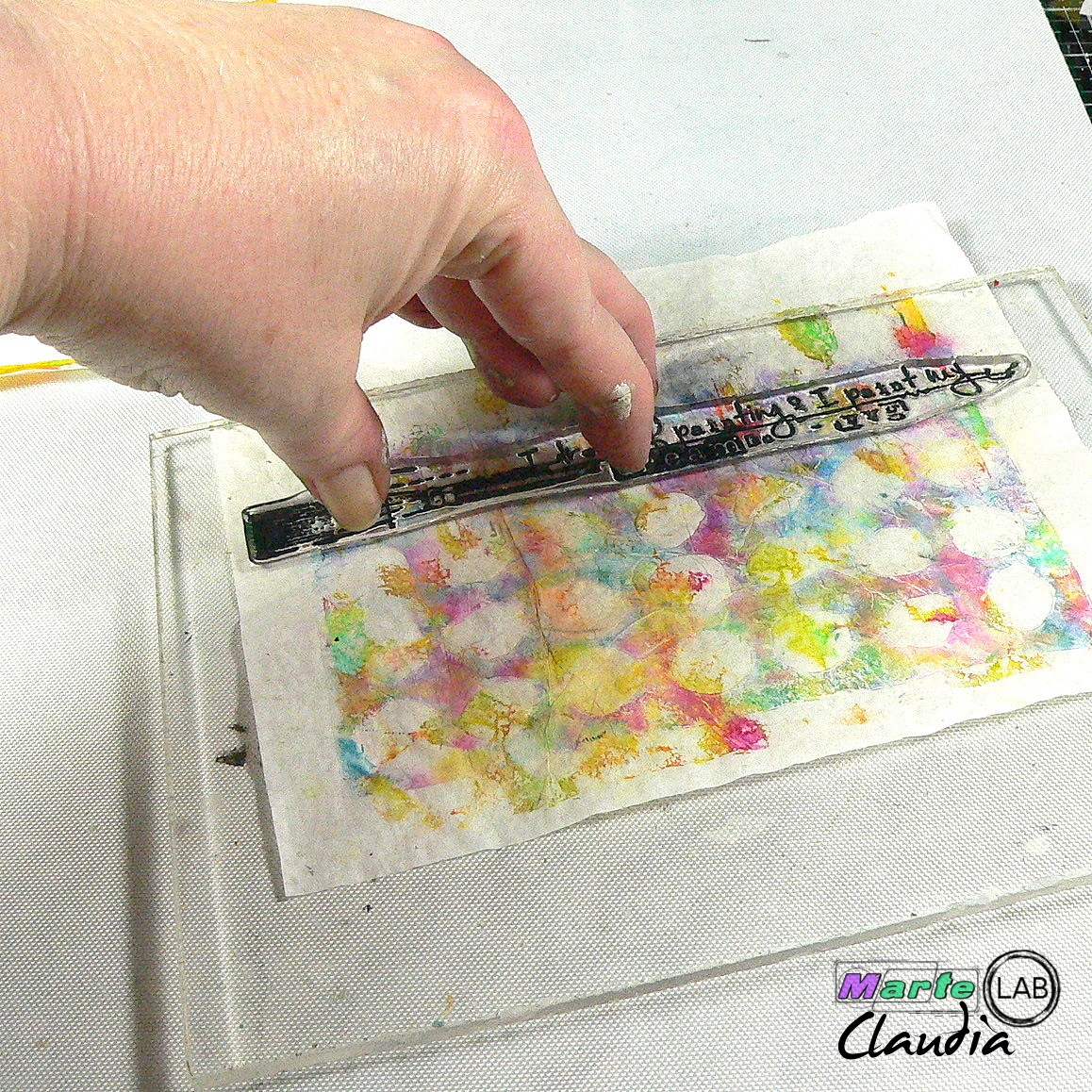 MarteLAB: Aall & Create Stencil Fun Art Journal - by Claudia