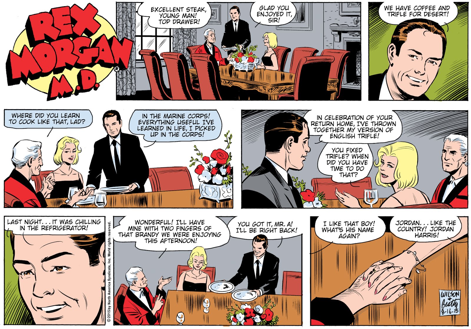 Scary Terry's World: REX MORGAN July 27 - Aug 22, 2015