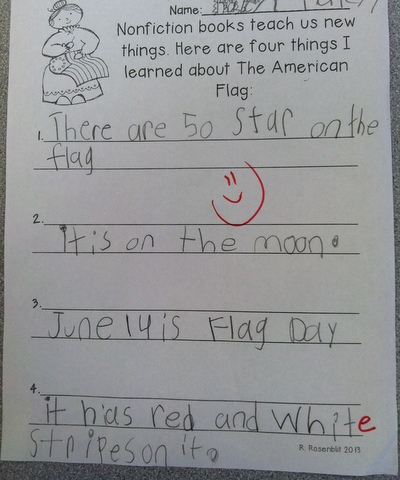 Sweet Kindergarten: American Symbols!