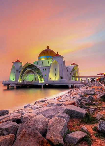 super snaps: The Malacca Straits Mosque,Malacca state, Malaysia | # ...