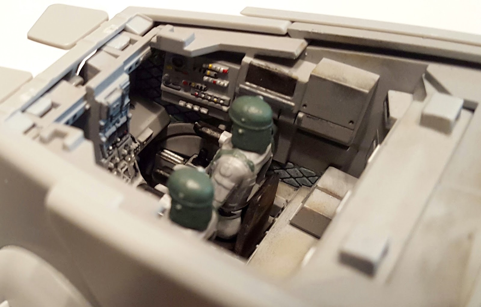 Bandai AT-ST Model Build: Pt. 1 Building the AT-ST Interior