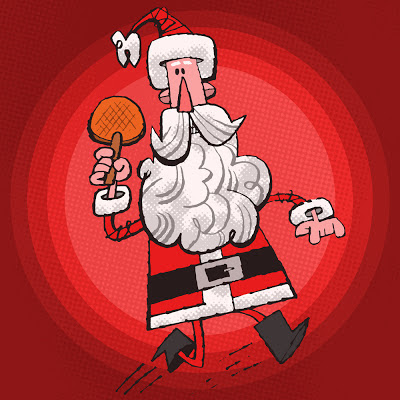 I Heart Pencils: Ping Pong Santa