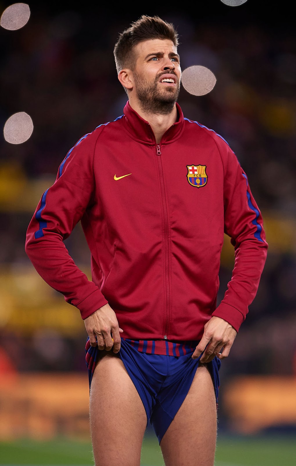 Footballers in underwear: GERARD PIQUE