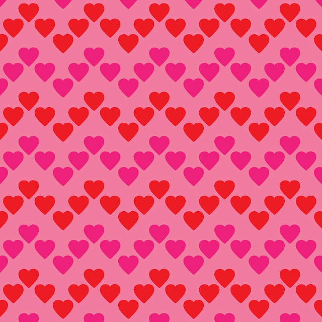 Sh Yn Design: Love Shape Seamless Pattern Part 2