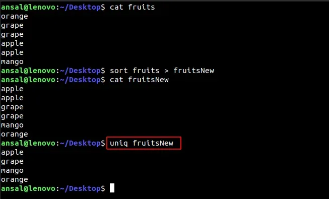 Uniq Command In Linux Pro Tech Guides